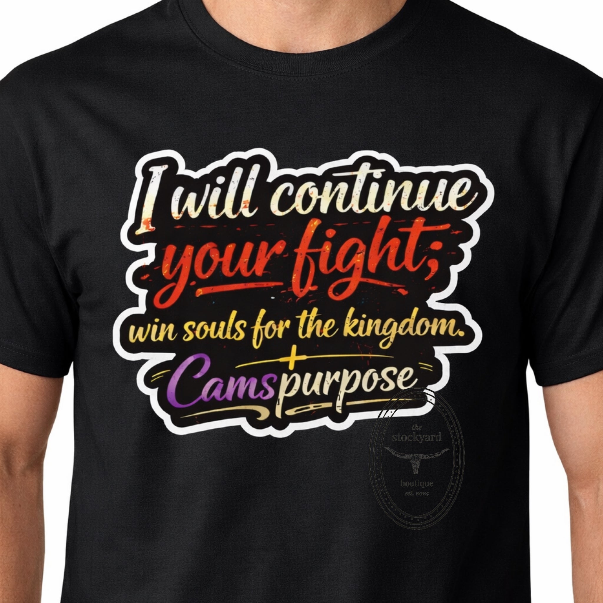 Cam’s Purpose Shirt & Decal Fundraiser – Rustic Edge Designs